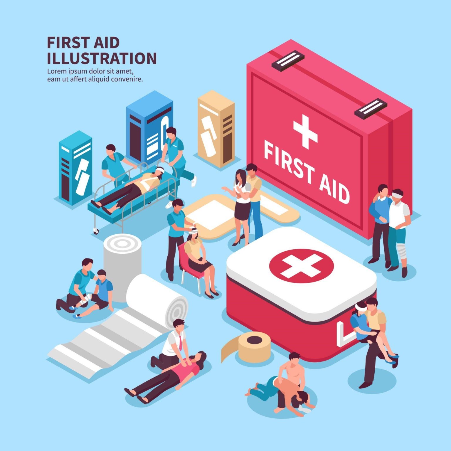 What are the Main Aims of First Aid?